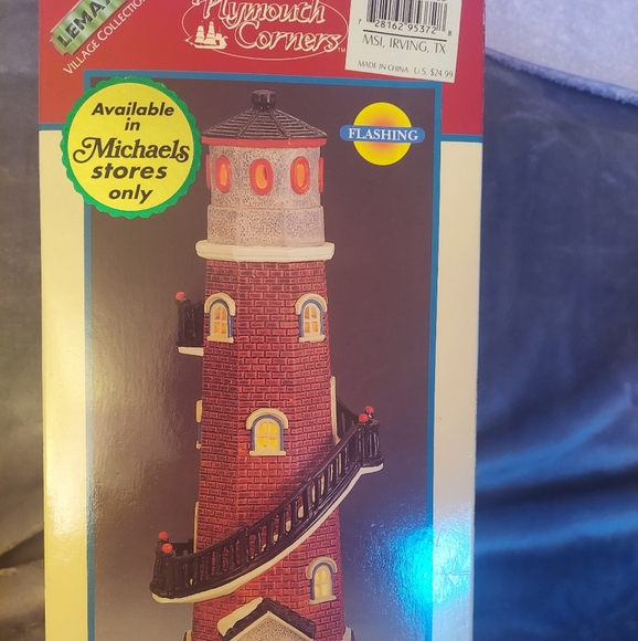 Plymouth Corners | Accents | Vintage Lighthouse Porcelain Lighted House ...
